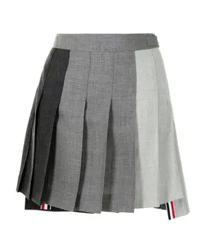 Thom Browne Thom Browne RWB Striped Pleated Mini Skirt No