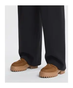 Hogan Platform Suede Loafers