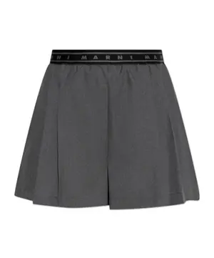 Marni Logo Waistband Shorts