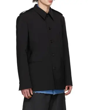 We11Done Lapel Long-sleeved Casual Jacket