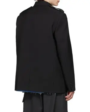We11Done Lapel Long-sleeved Casual Jacket