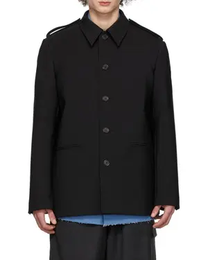 We11Done Lapel Long-sleeved Casual Jacket