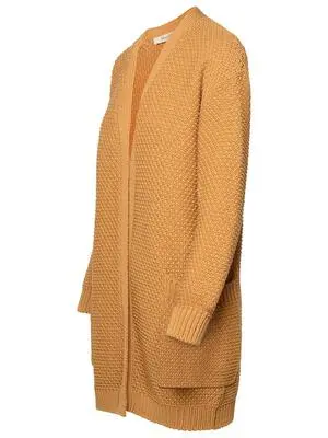 Max Mara Open-front Knitted Cardigan