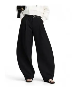 Sacai Belted Wide-leg Trousers