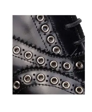 Red Valentino Strapped Riveted Ox Shoes