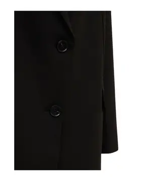 THE FRANKIE SHOP Long Sleeve Suit Jacket With Horn Buttons