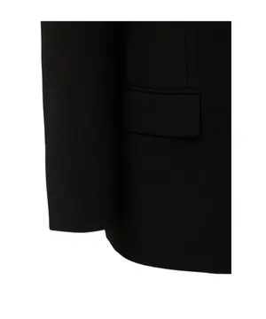 THE FRANKIE SHOP Long Sleeve Suit Jacket With Horn Buttons