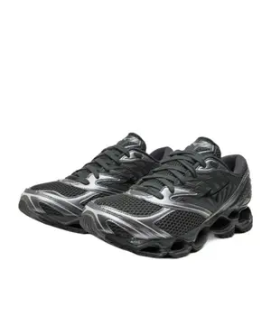 Mizuno Wave Prophecy Low Top Athletic Sneakers - Black
