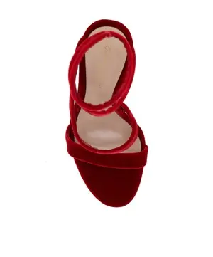 GIANVITO ROSSI Spiral Strap Stiletto Sandals