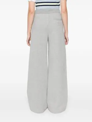 Miu Miu Elasticated Waistband Straight Leg Trousers