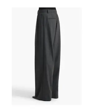 Khaite Pleated Straight-leg Trousers