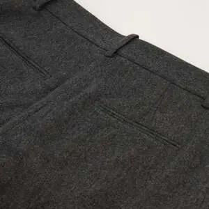 Khaite Pleated Straight-leg Trousers