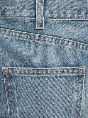 NILI LOTAN High Waist Denim Trousers