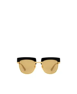 Gucci Square Frame Sunglasses - Nude