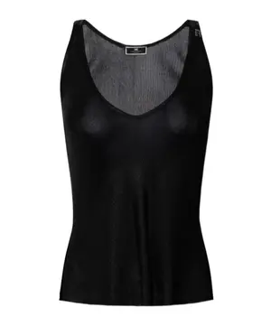 Elisabetta Franchi Metallic Camis Tanks For Women