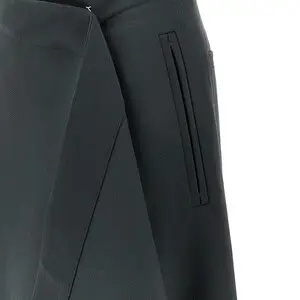 AMI Paris Wrapped Midi Skirt