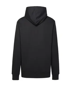 Balmain Logo Patch Drawstring Hoodie