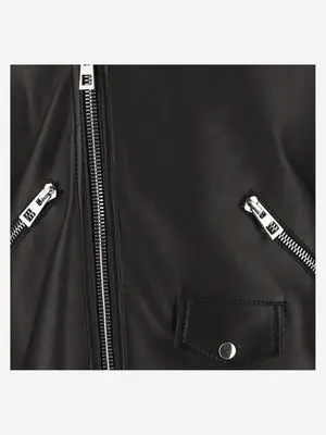 Loewe Leather Biker Jacket