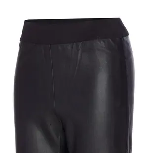 UMA WANG Straight-leg Leather Trousers