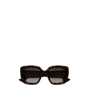 Gucci Butterfly Frame Sunglasses - Black