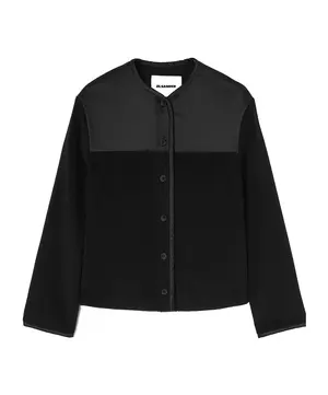 JIL SANDER Panelled Fleece Jacket
