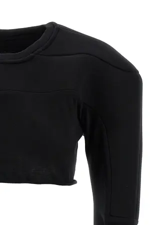 Rick Owens Knitted Cropped Jumper