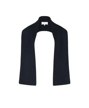MAISON MARGIELA Knitted Scarf - Black