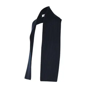 MAISON MARGIELA Knitted Scarf - Black