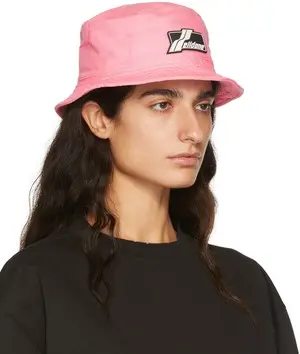 We11Done Logo-patch Bucket Hat