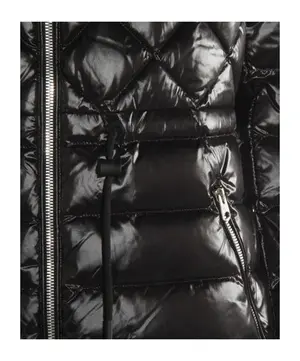 Mackage Diamond-quilted Hooded Coat - Black