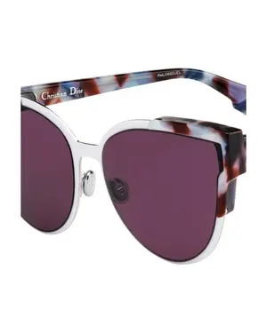 Dior Logo Cat Eye Sunglasses - Red