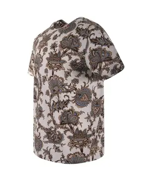 Etro Floral Printed Crewneck T-shirt