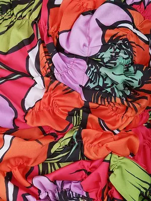 Comme Des Garçons Floral Pattern Vest