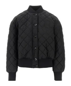 JIL SANDER Quilted Padded Long Sleeve Jacket
