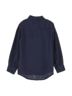 IL GUFO Buttoned Long-sleeve Shirt - Blue