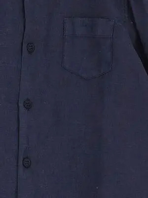 IL GUFO Buttoned Long-sleeve Shirt - Blue