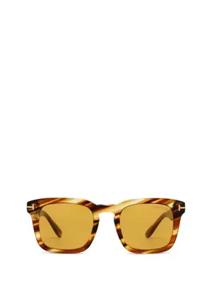 TOM FORD Dax Square Frame Sunglasses - Full Frame Sunglasses