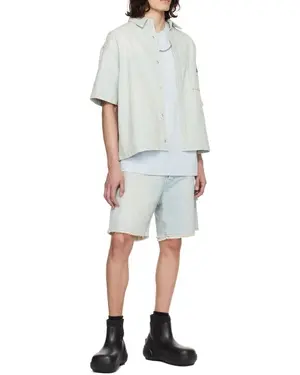 AMBUSH Raw-edge Denim Shorts