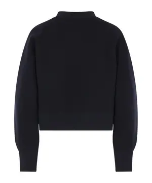 Sacai Sponge Sweat Pullover With Side Zipper