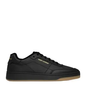 Saint Laurent Sl/61 Lace-up Sneakers - Black
