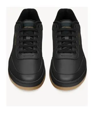 Saint Laurent Sl/61 Lace-up Sneakers - Black