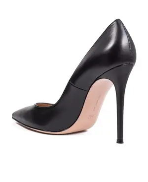 GIANVITO ROSSI 105mm Pointed-toe Stiletto Pumps - Black