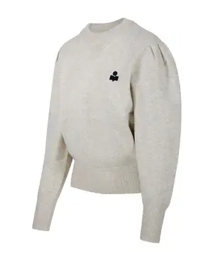 Isabel Marant Étoile Long-sleeved Sweater With Logo Detailing