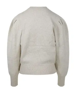 Isabel Marant Étoile Long-sleeved Sweater With Logo Detailing
