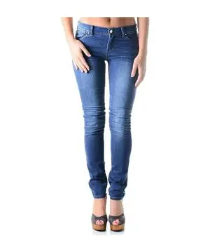 Emporio Armani Slim Fit Logo Jeans - Blue