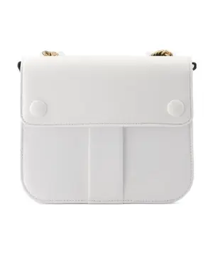 MAISON MARGIELA Two-tone Chain-link Shoulder Bag - Black
