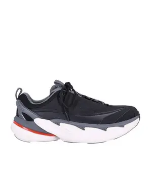 Hoka One One Lace-up Sneakers With Logo And Perforated Details