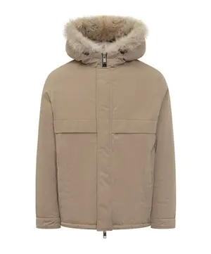 Yves Salomon Hooded Outerwear For Men