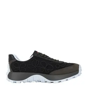 Camper Lace-up Sneakers With Perforated Details And Logo