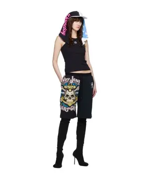 MARINE SERRE Printed Jersey Shorts